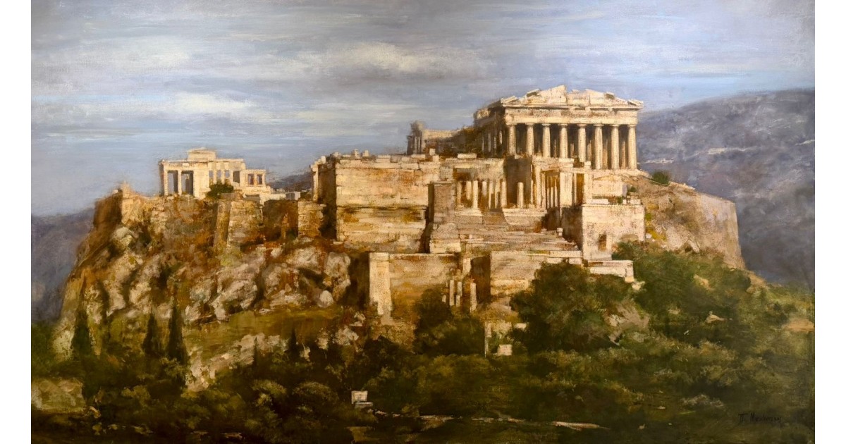 ΠΑΝΑΓΙΩΤΗΣ ΜΠΕΛΝΤΕΚΟΣ - ΑΚΡΟΠΟΛΗ - GALERIE LEFAKIS