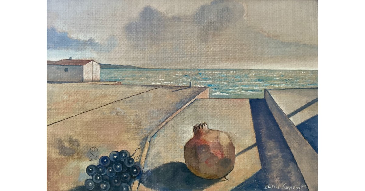 ΡΑΛΛΗΣ ΚΟΨΙΔΗΣ - (1929-2010) - ΤΟΠΙΟ - GALERIE LEFAKIS