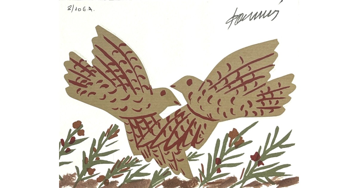 ΑΛΕΚΟΣ ΦΑΣΙΑΝΟΣ (1935 - 2022) - ΠΕΡΙΣΤΕΡΙΑ - GALERIE LEFAKIS