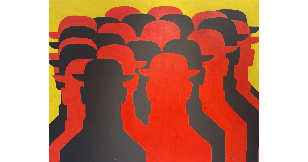ΓΙΑΝΝΗΣ ΓΑΙΤΗΣ (1923 - 1984) - ΑΝΘΡΩΠΑΚΙΑ - GALERIE LEFAKIS