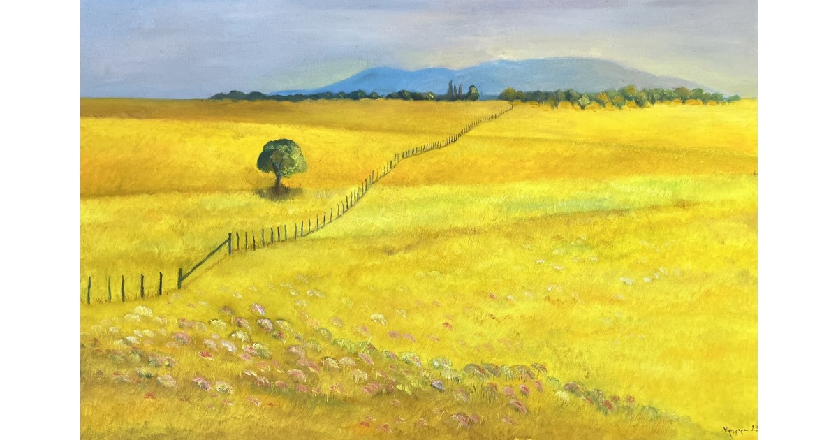 ΑΝΝΑ ΓΡΗΓΟΡΑ - ΤΟΠΙΟ ΤΗΣ ΑΝΔΡΟΥ (1959 - ) - GALERIE LEFAKIS