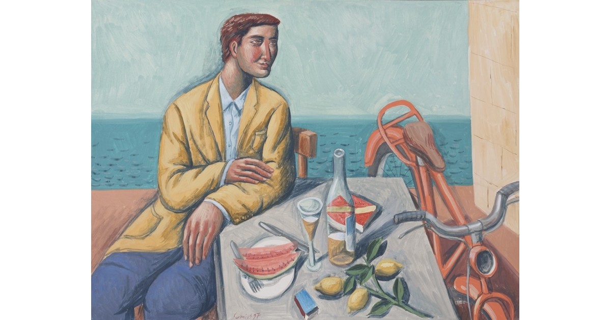 PAVLOS SAMIOS (1948 - 2021 ) - COMPOSITION - GALERIE LEFAKIS