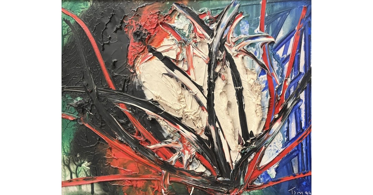 ΘΑΝΟΣ ΤΣΙΓΚΟΣ (1914-1965) - ΣΥΝΘΕΣΗ - GALERIE LEFAKIS