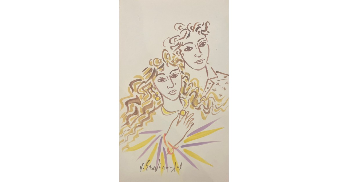 GEORGE STATHOPOULOS - COUPLE - GALERIE LEFAKIS