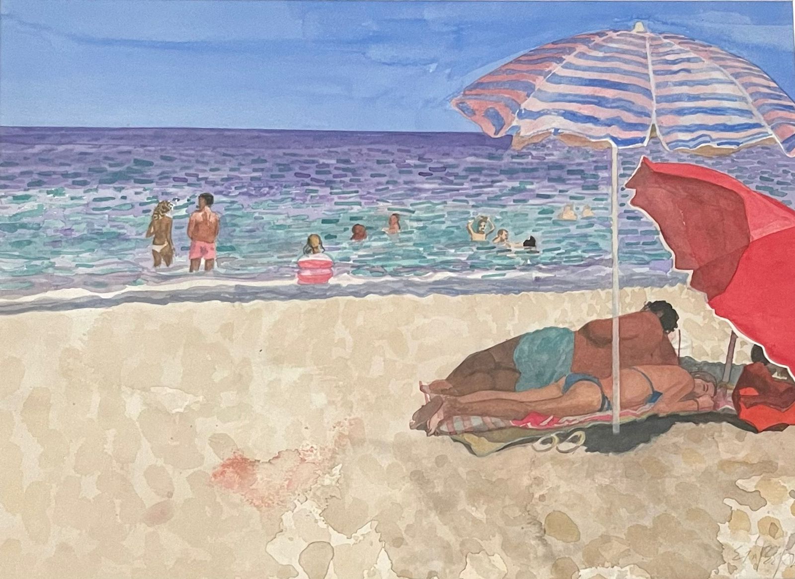 ΑΝΤΩΝΗΣ ΣΤΑΒΕΡΗΣ(1973 - ) - Η ΠΑΡΑΛΙΑ - GALERIE LEFAKIS